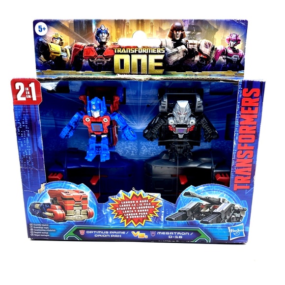 Transformers | Toys | Transformers One Optimus Prime Megatron D6 Action ...